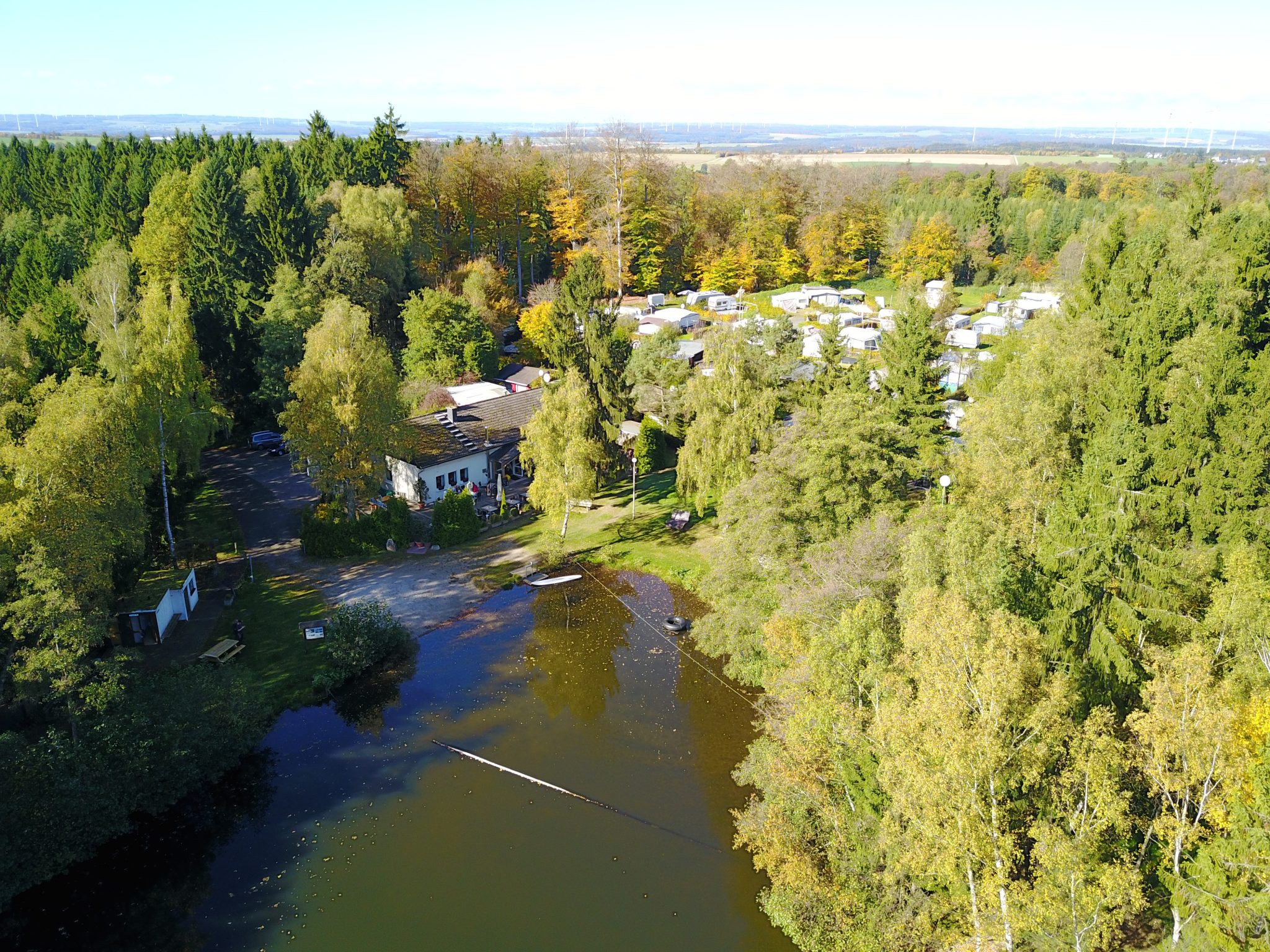 Campingplatz mit Badesee - Argenthal im Hunsrück